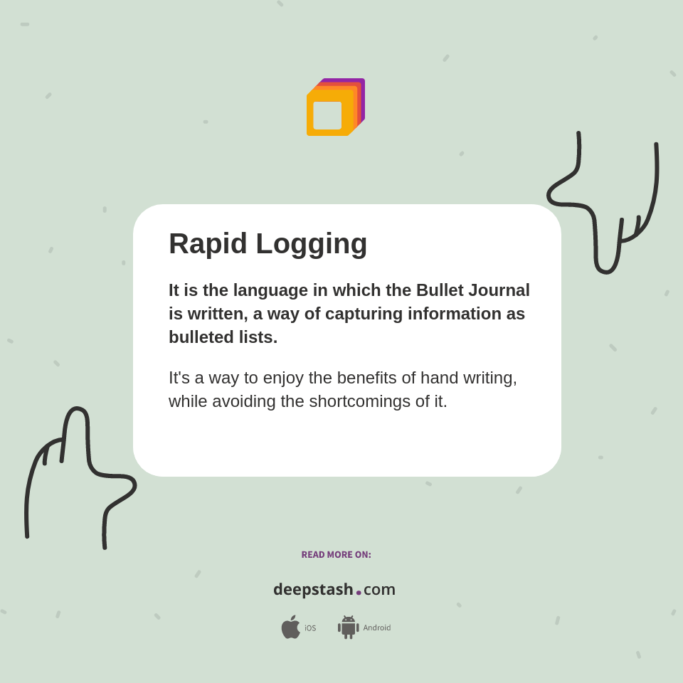 Rapid Logging - Deepstash