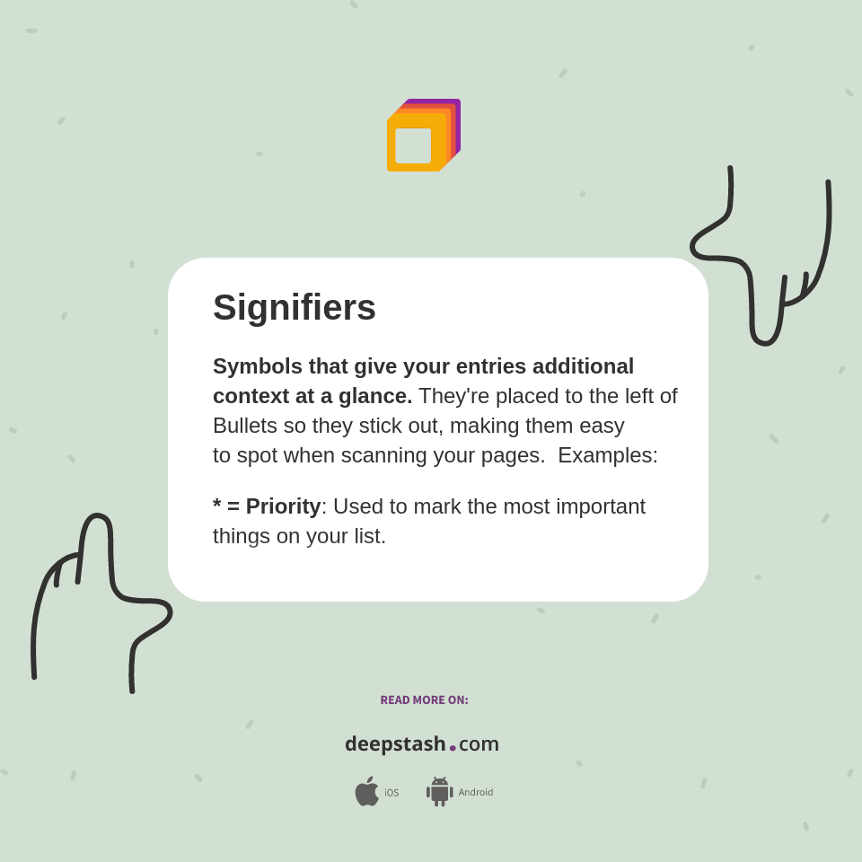 Signifiers - Deepstash