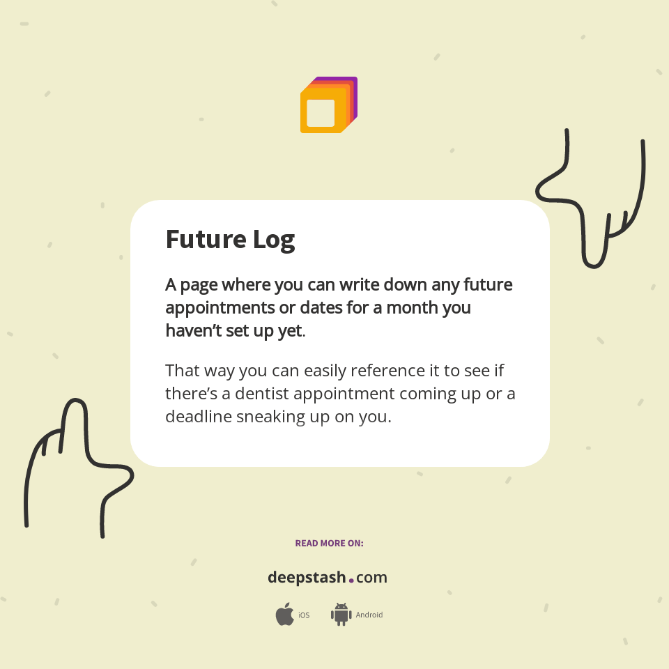 Future Log - Deepstash