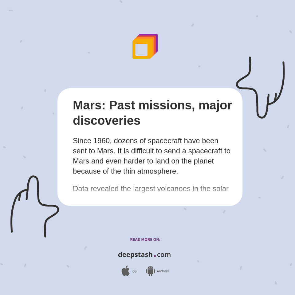 Mars: Past missions, major discoveries - Deepstash