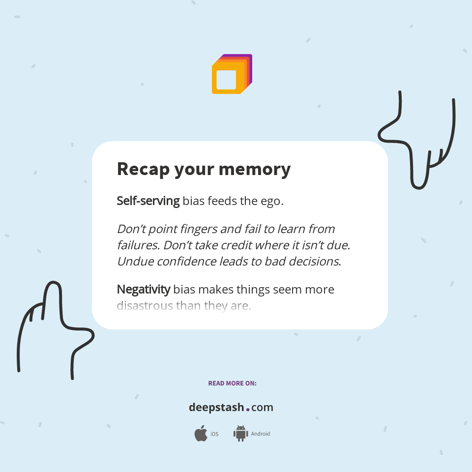 Recap your memory - Deepstash