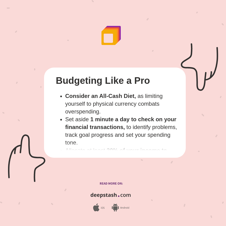 Budgeting Like a Pro - Deepstash