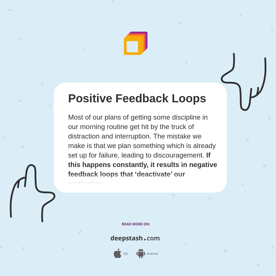 Positive Feedback Loops - Deepstash