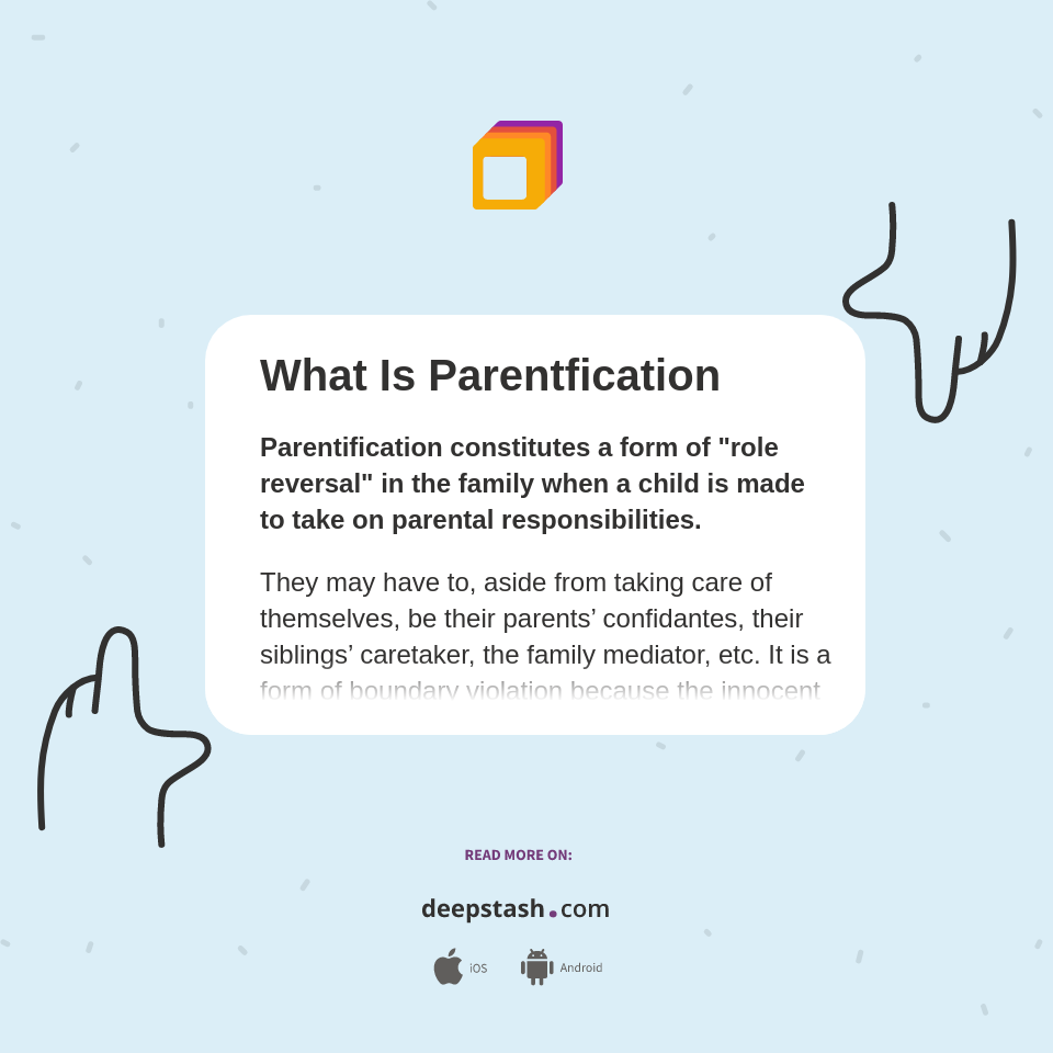 What Is Parentfication - Deepstash