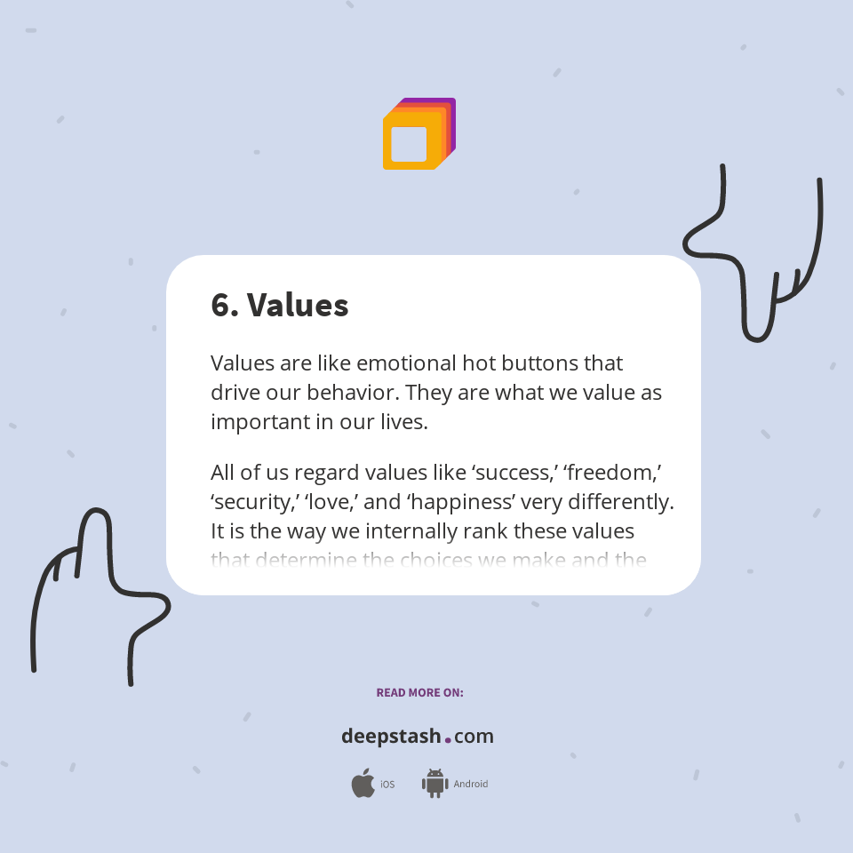 6. Values - Deepstash