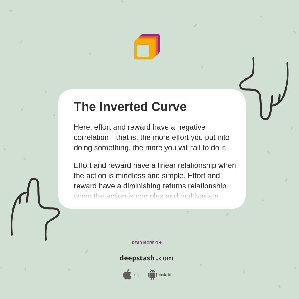 The Inverted Curve - Deepstash
