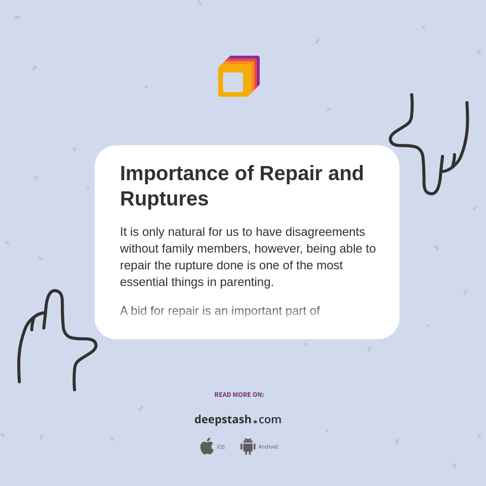 Importance of Repair and Ruptures - Deepstash