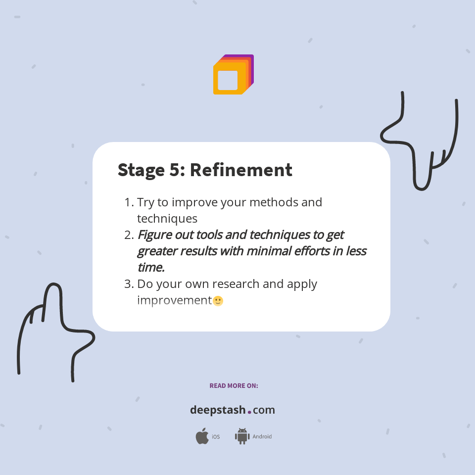 Stage 5: Refinement - Deepstash