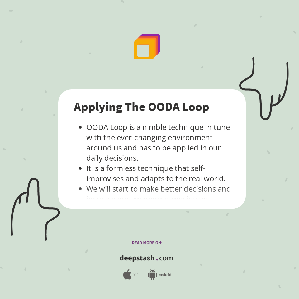 Applying The OODA Loop - Deepstash