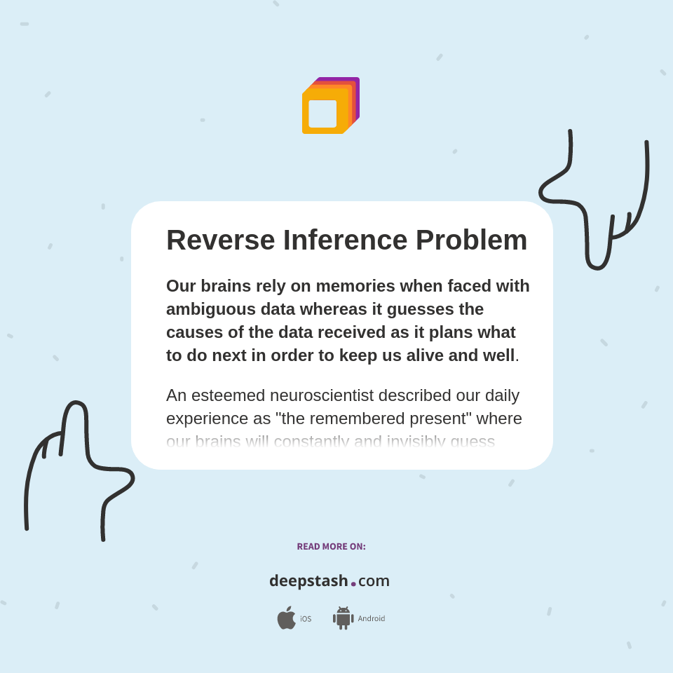 Reverse Inference Problem - Deepstash