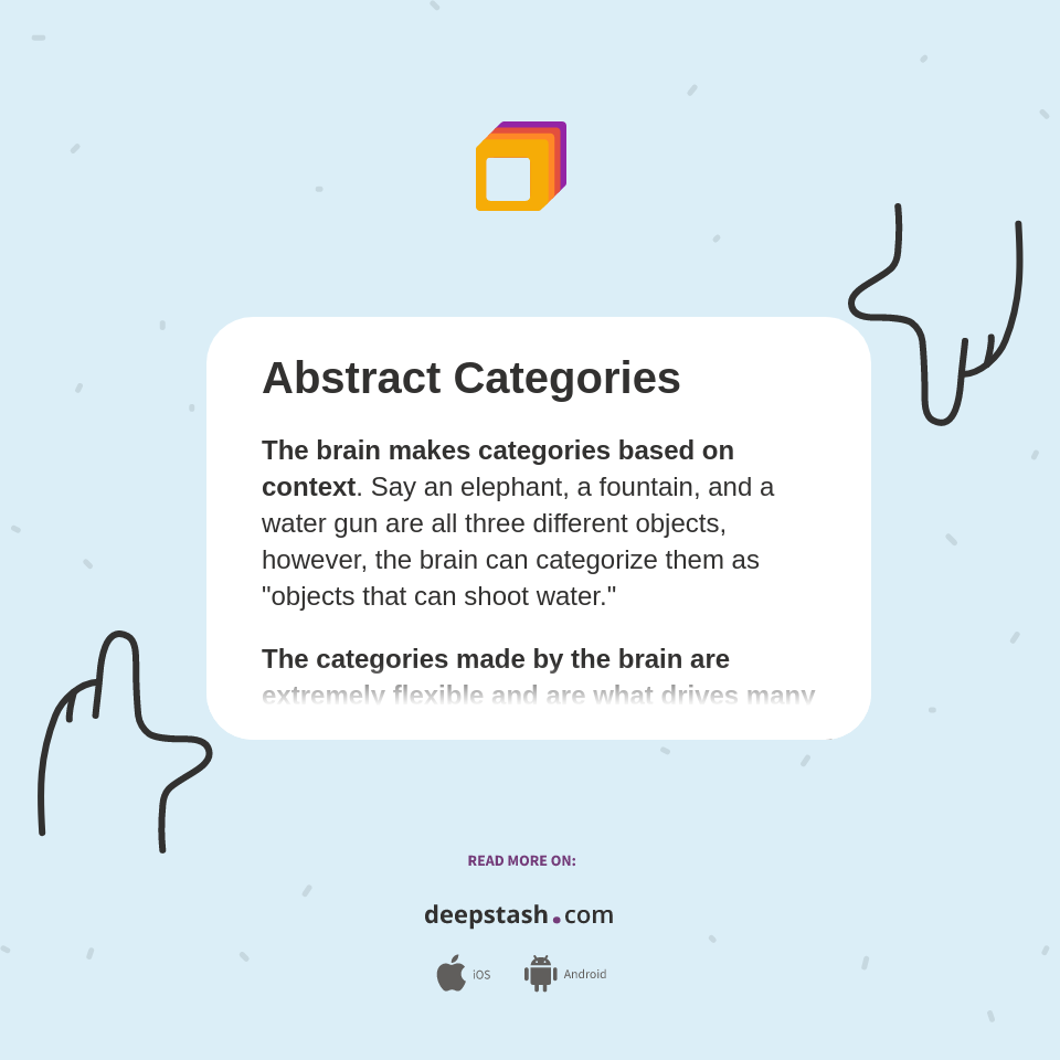 Abstract Categories - Deepstash
