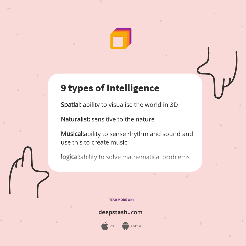 9 types of Intelligence - Deepstash