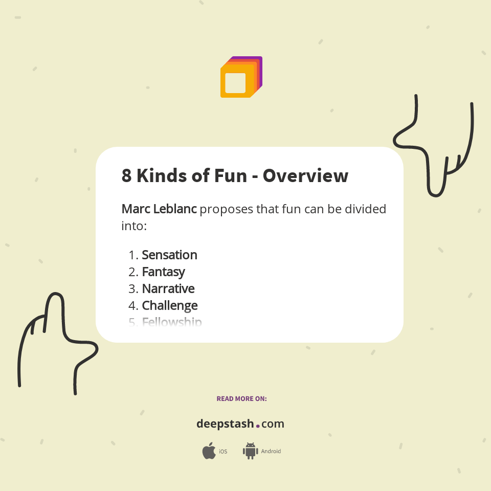 8 Kinds of Fun - Overview - Deepstash
