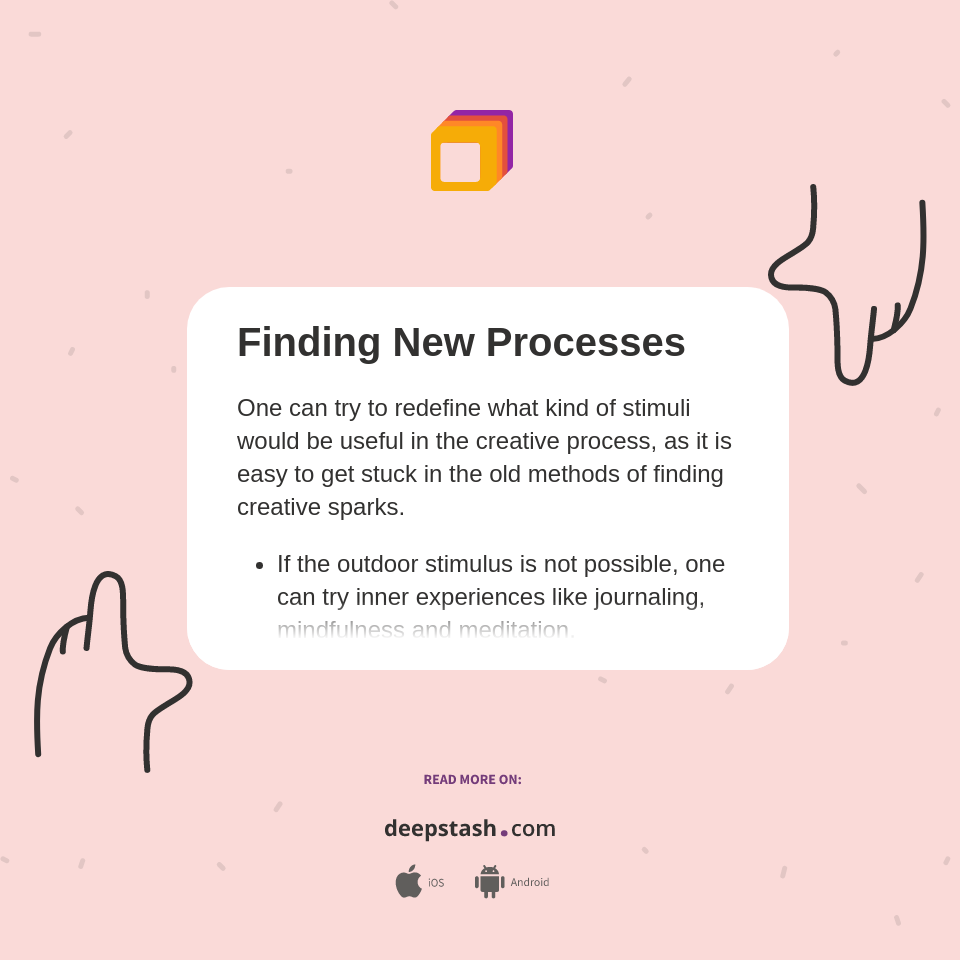 Finding New Processes Deepstash