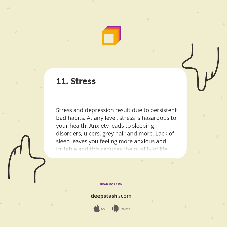 11. Stress - Deepstash