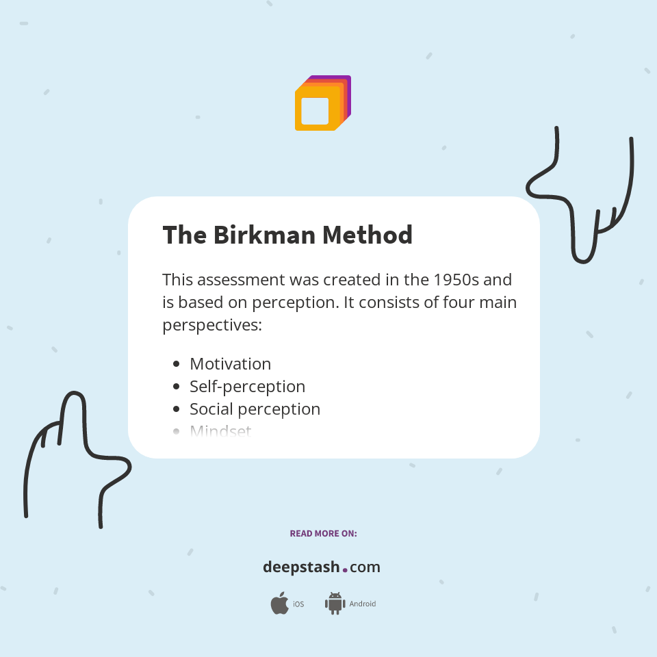 The Birkman Method - Deepstash