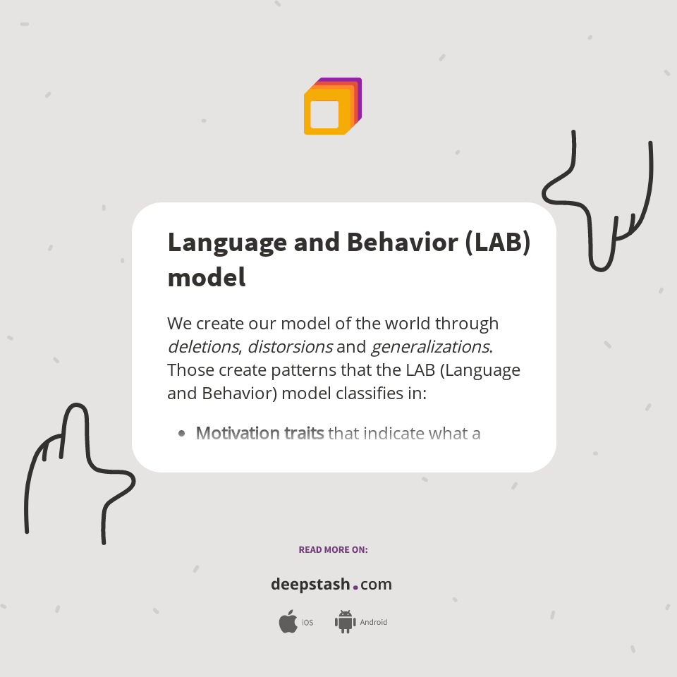 Language and Behavior (LAB) model - Deepstash