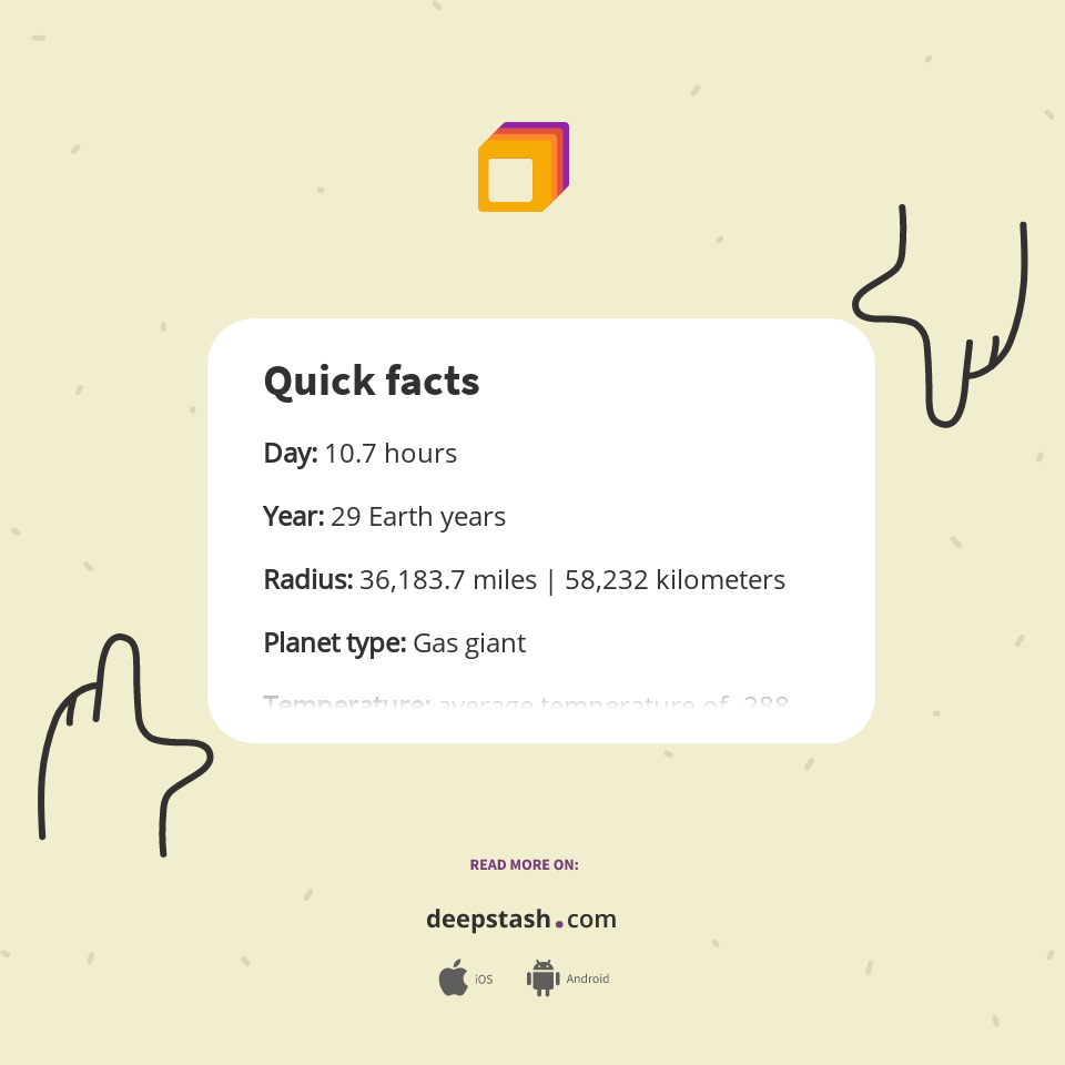 Quick facts - Deepstash