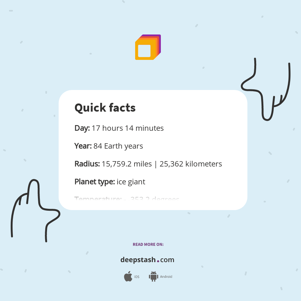 Quick facts - Deepstash