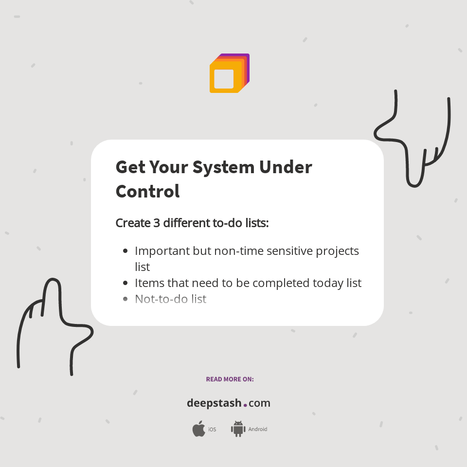 Get Your System Under Control - Deepstash