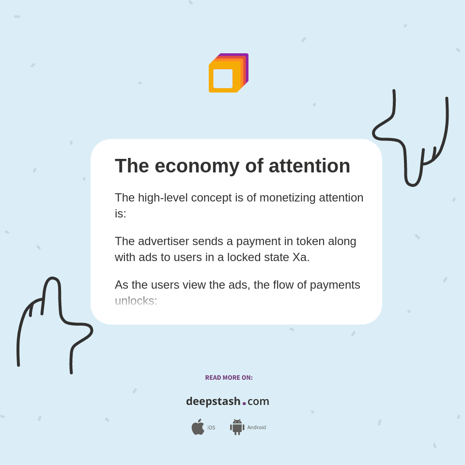 The economy of attention - Deepstash