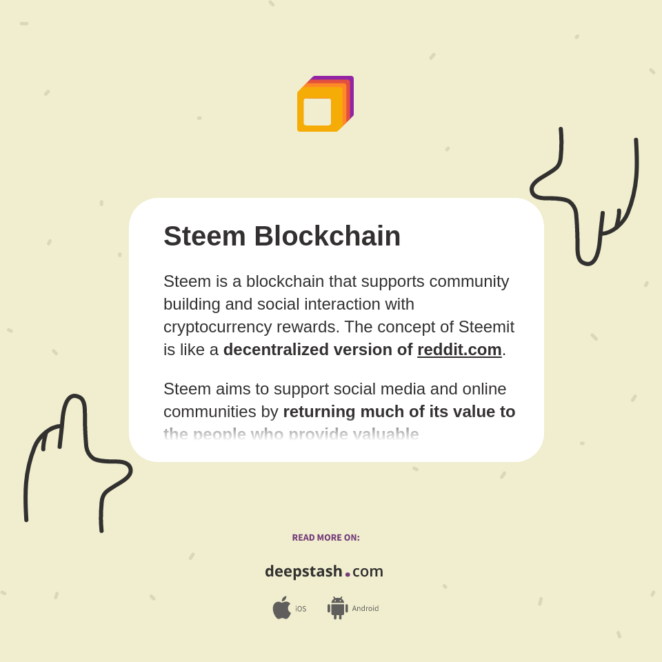 Steem Blockchain - Deepstash