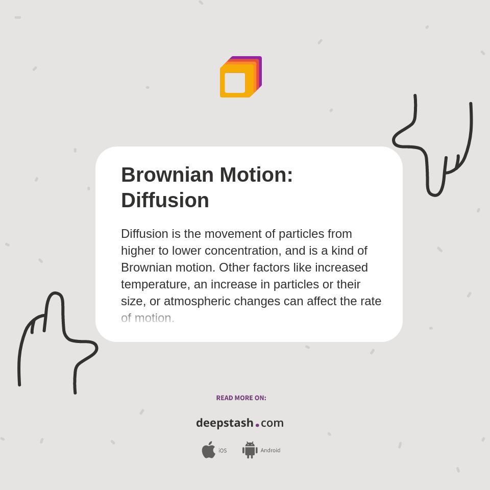 Brownian Motion: Diffusion - Deepstash