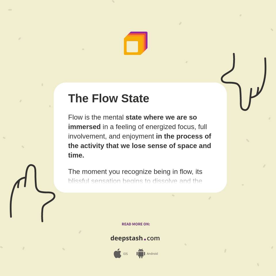 The Flow State - Deepstash