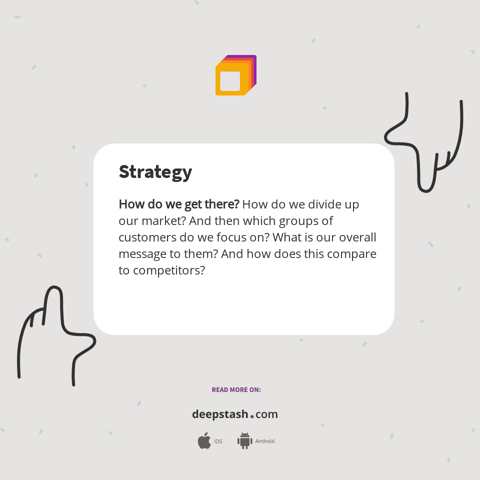 Strategy - Deepstash