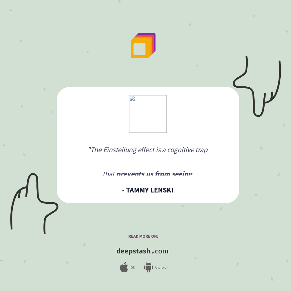 Quote by - Tammy lenski - Deepstash