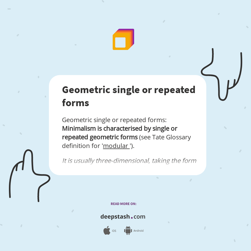 Geometric single or repeated forms - Deepstash
