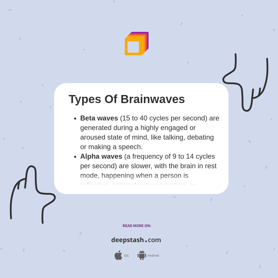 Types Of Brainwaves - Deepstash