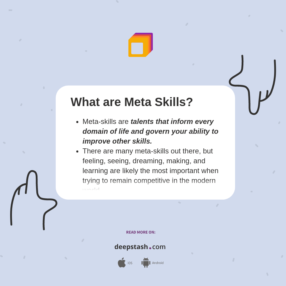 What Are Meta Skills Deepstash