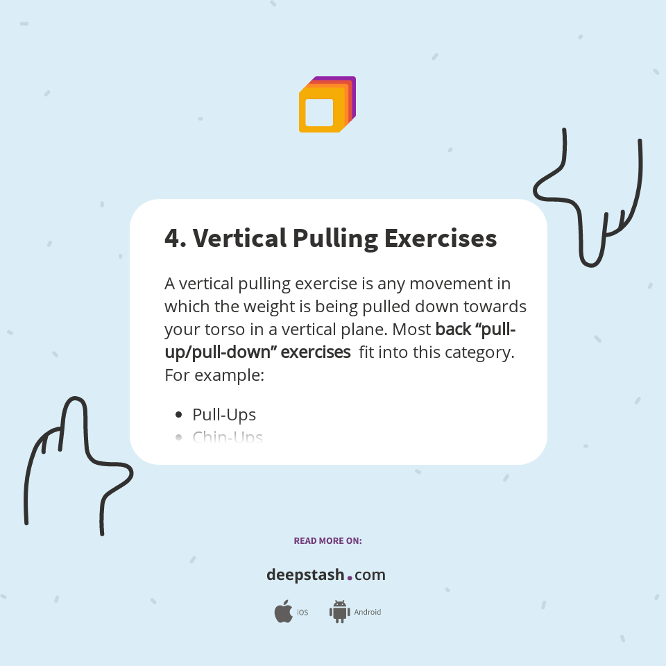 4. Vertical Pulling Exercises - Deepstash