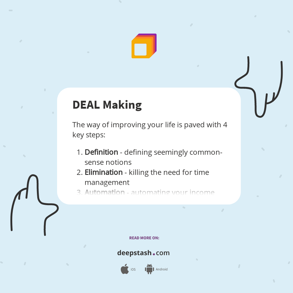 DEAL Making - Deepstash