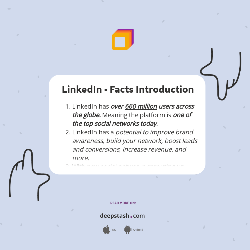 LinkedIn - Facts Introduction - Deepstash