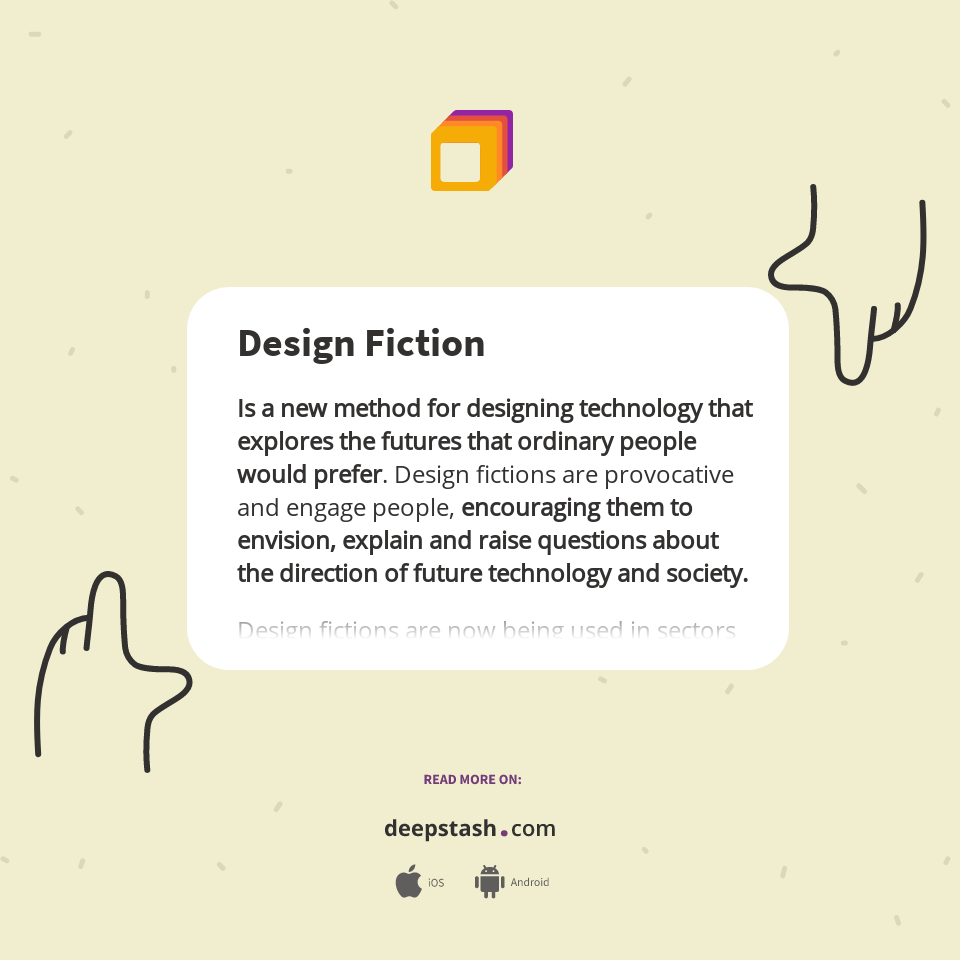 Design Fiction - Deepstash