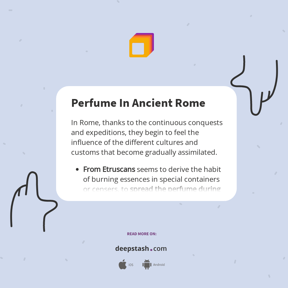 Perfume In Ancient Rome - Deepstash