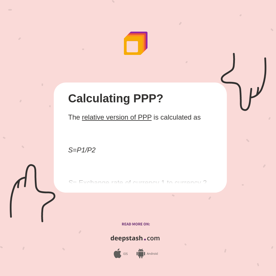 Calculating PPP? - Deepstash