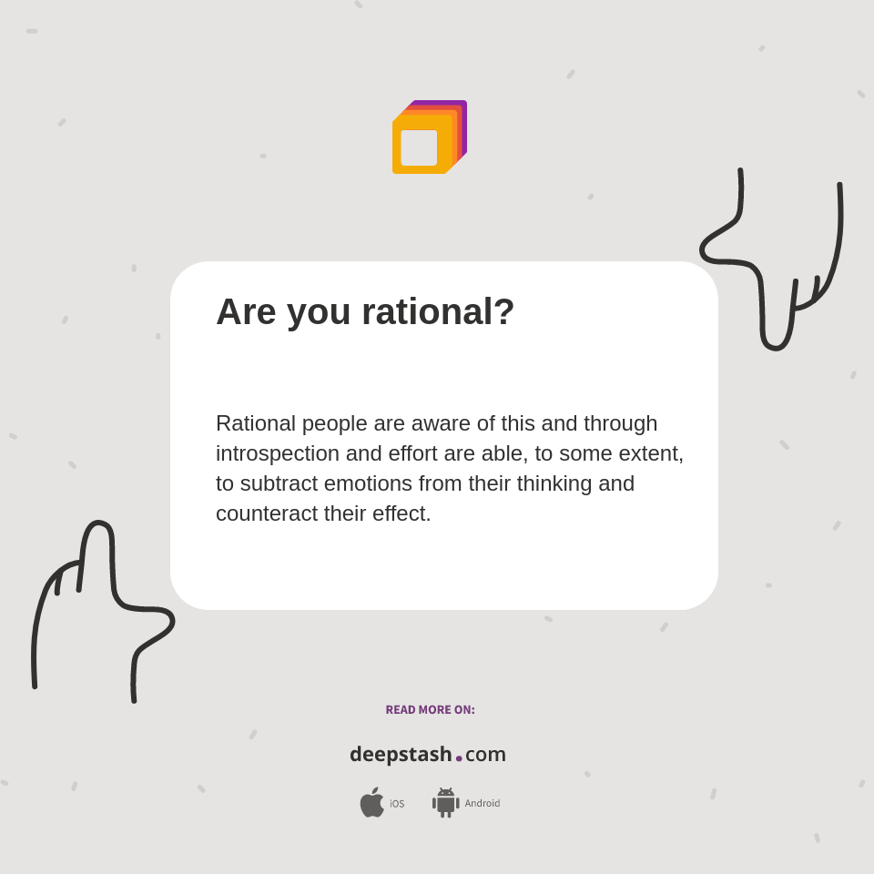 Are you rational? - Deepstash