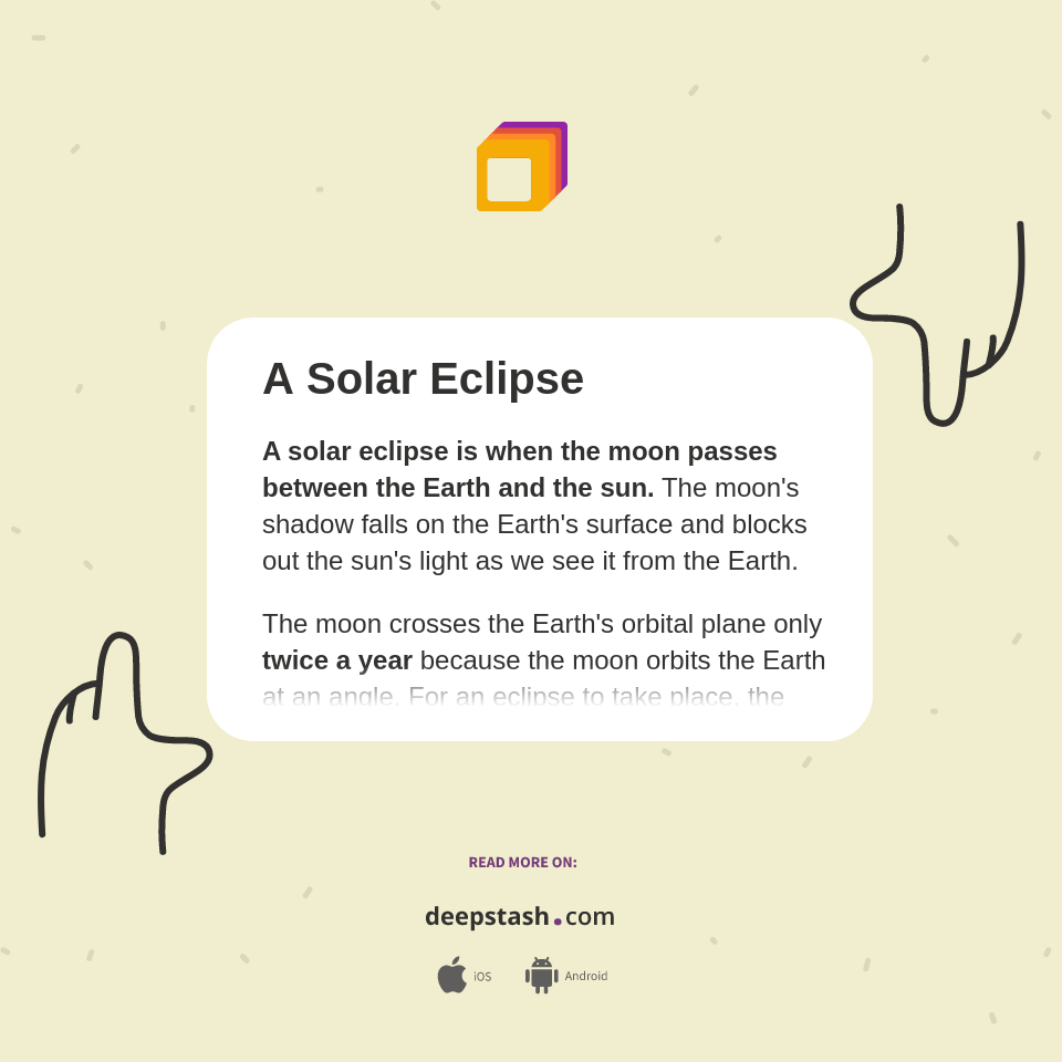 A Solar Eclipse - Deepstash