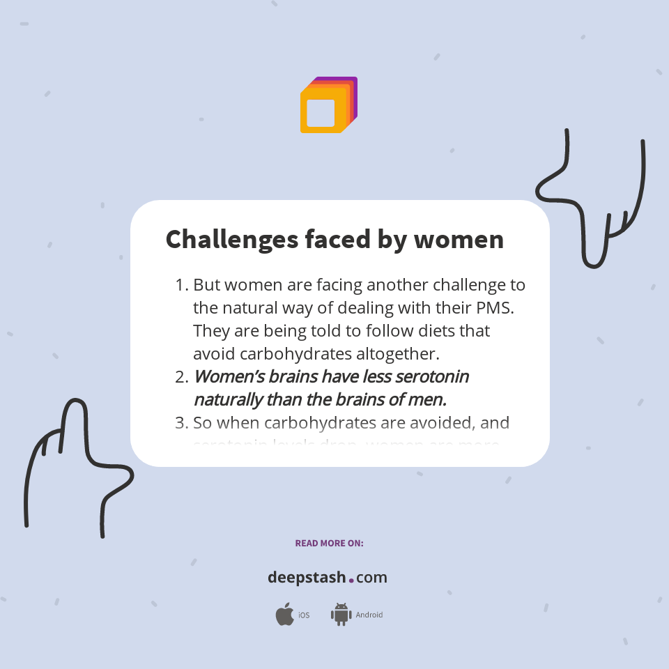 Challenges faced by women - Deepstash