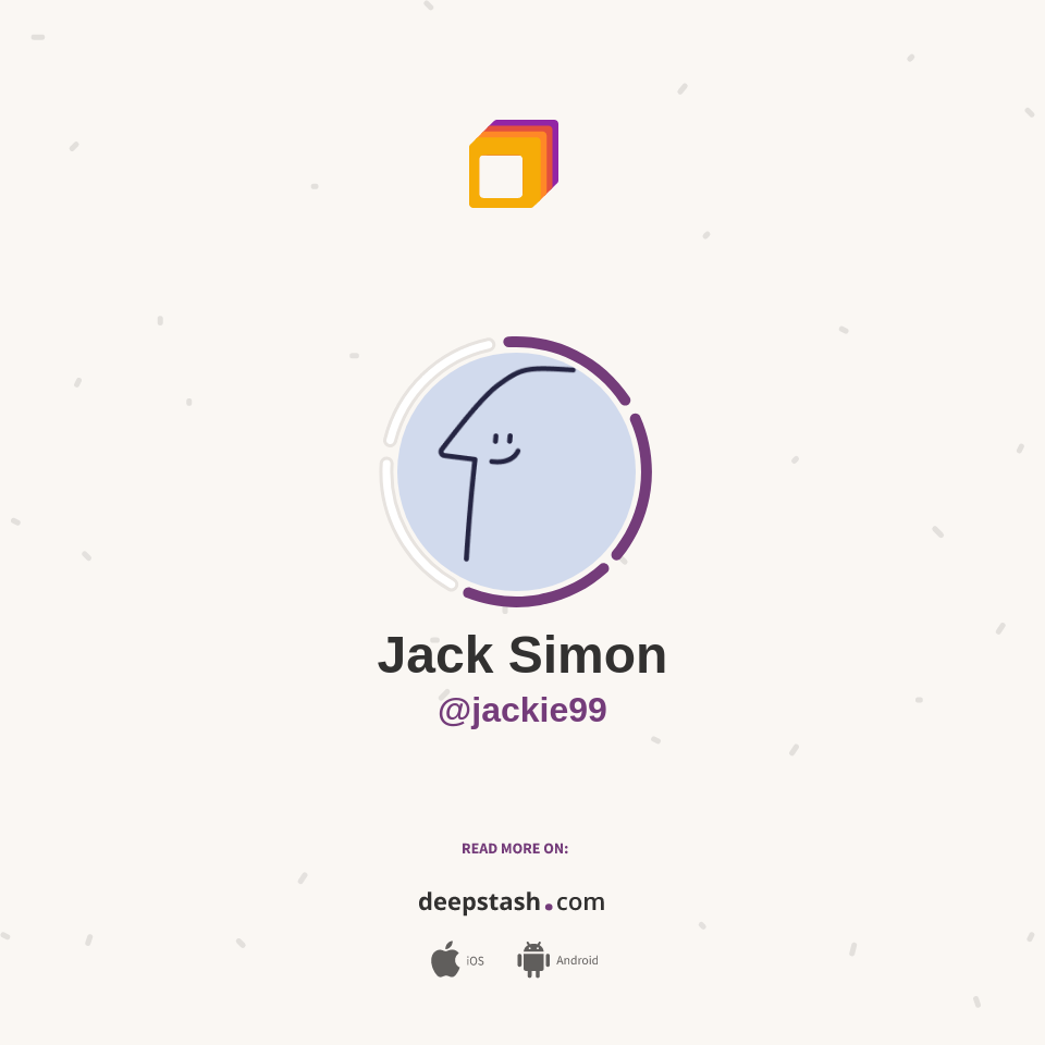 Jack Simon (@jackie99) - Deepstash